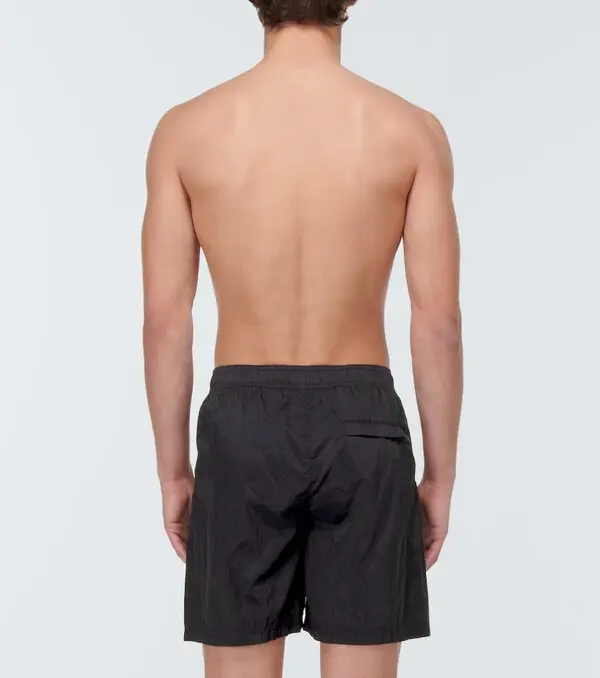 Stone Island Compass Swim Trunks - Black