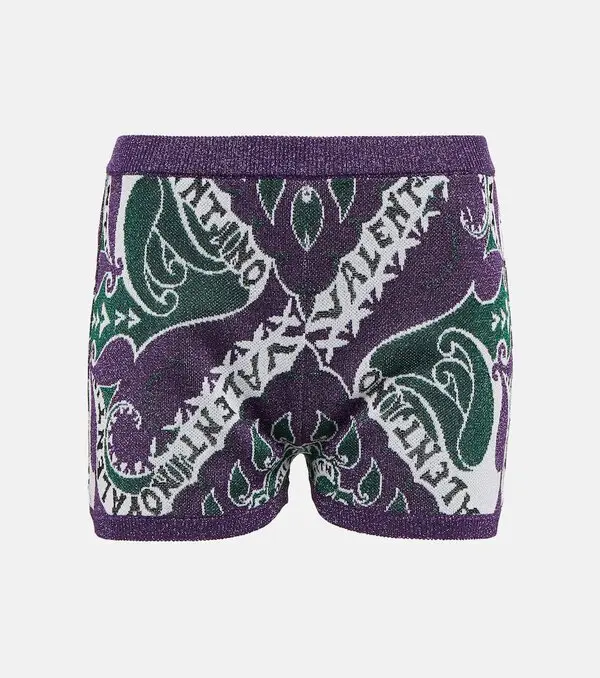 Valentino Garavani High-rise Printed Shorts