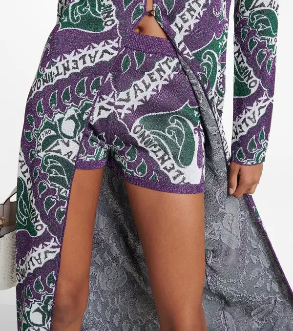 Valentino Garavani High-rise Printed Shorts