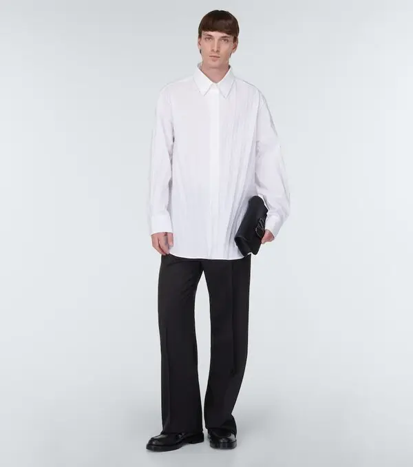 Valentino Garavani Straight Leg Virgin Wool Pants