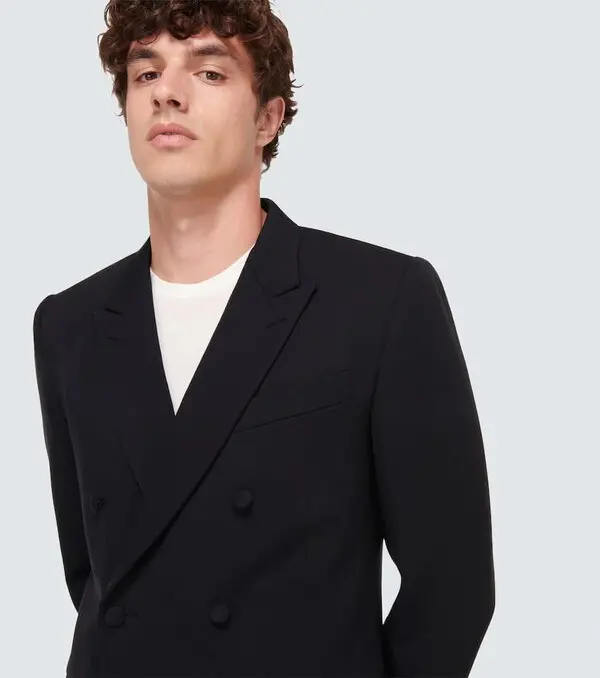 Valentino Garavani Double-breasted Wool Blazer