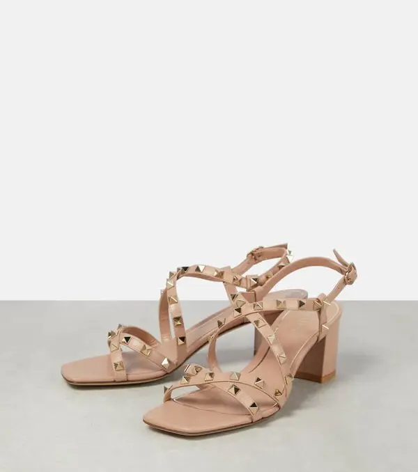 Valentino Garavani Rockstud Leather Sandals