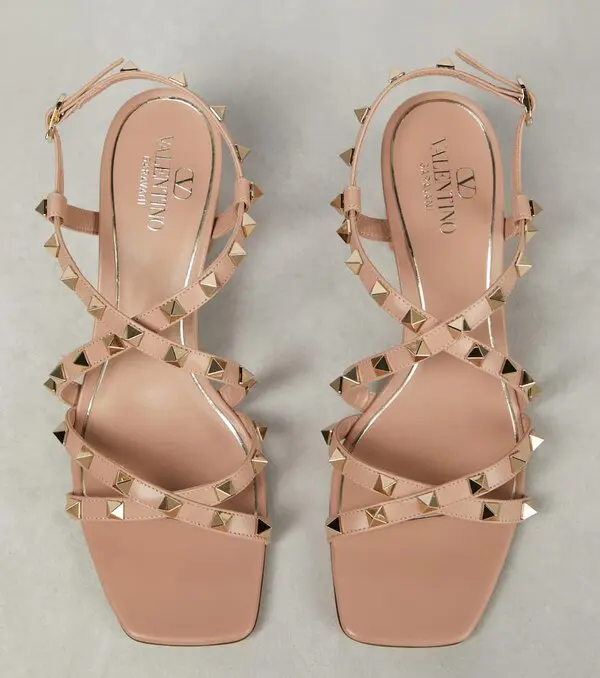 Valentino Garavani Rockstud Leather Sandals