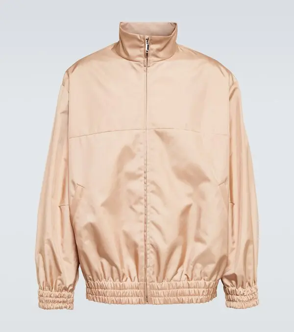 Valentino Garavani Oversized Satin Jacket - Beige