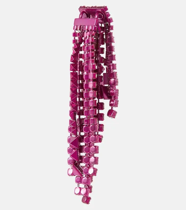 Valentino Garavani Brightrain Rockstud Drop Earrings - Pink