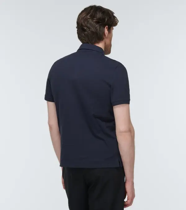 Valentino Garavani Vlogo Cotton Polo T-shirt
