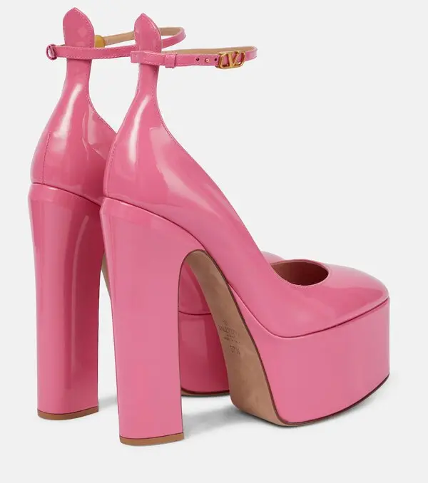 Valentino Garavani Tan-go Platform Pumps - Pink