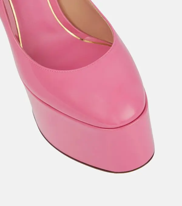 Valentino Garavani Tan-go Platform Pumps - Pink