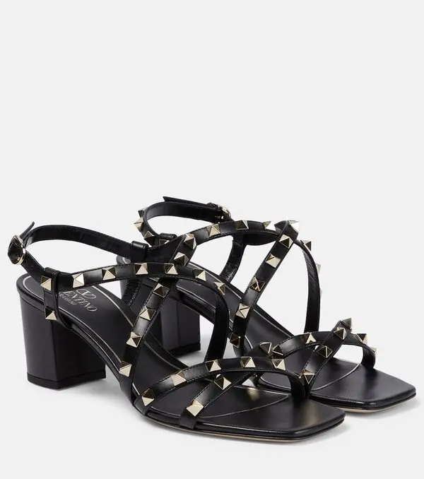 Valentino Garavani Rockstud Leather Sandals