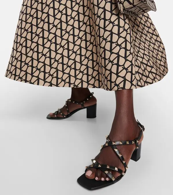 Valentino Garavani Rockstud Leather Sandals