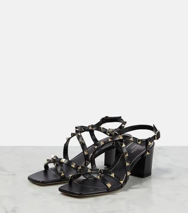 Valentino Garavani Rockstud Leather Sandals
