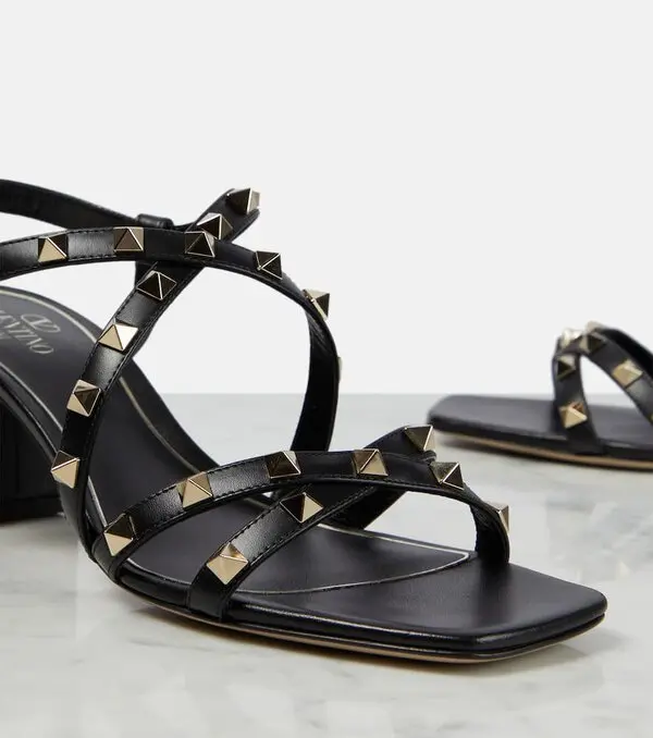 Valentino Garavani Rockstud Leather Sandals