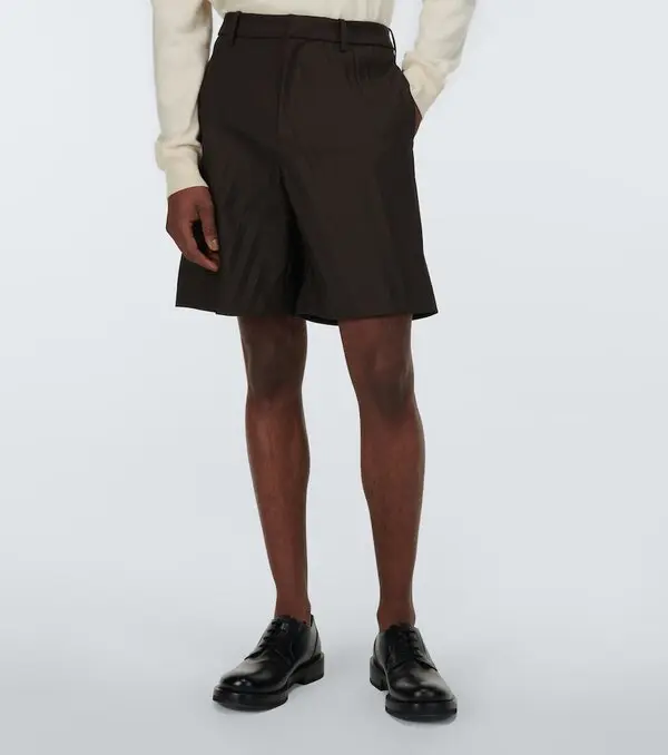 Valentino Garavani Pleated Bermuda Shorts