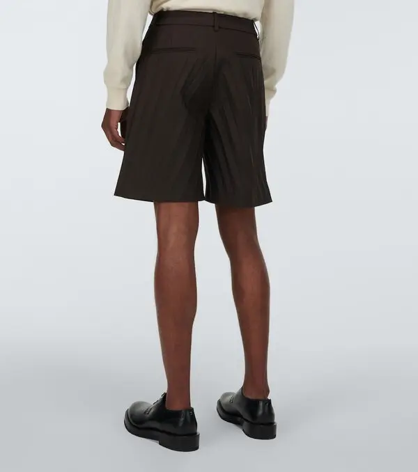 Valentino Garavani Pleated Bermuda Shorts