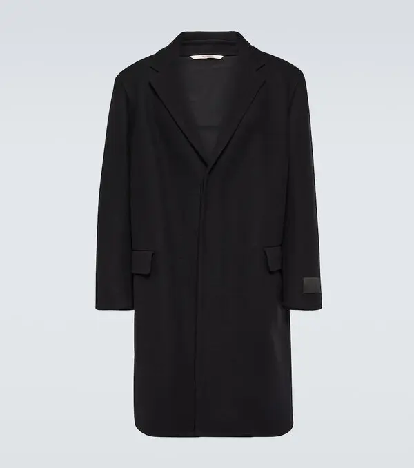 Valentino Garavani Single-breasted Wool-blend Coat