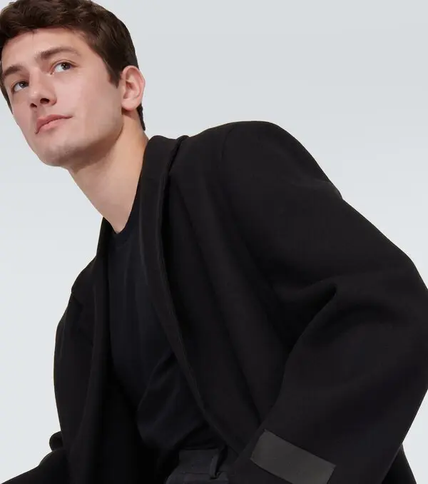 Valentino Garavani Single-breasted Wool-blend Coat