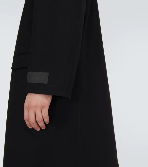 Valentino Garavani Single-breasted Wool-blend Coat