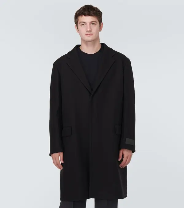 Valentino Garavani Single-breasted Wool-blend Coat