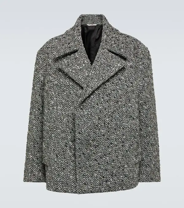 Valentino Garavani Embellished Wool-blend Jacket - Grey
