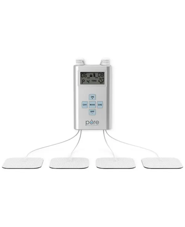 PURE ENRICHMENT Purepulse Pro Advanced Dual Channel Tens Electronic Pulse Stimulator