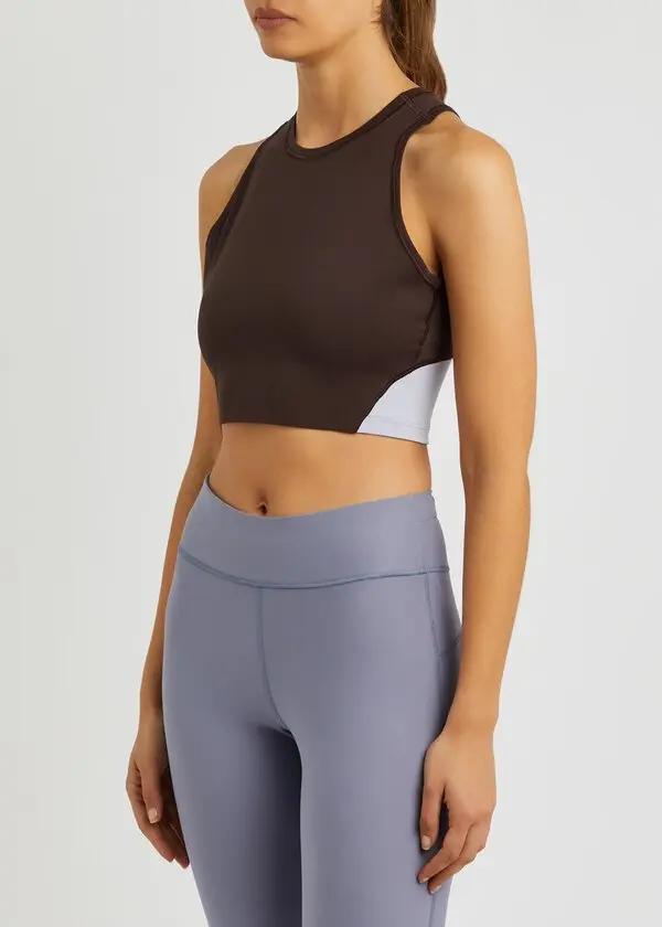 On Movement Stretch-jersey Bra Top