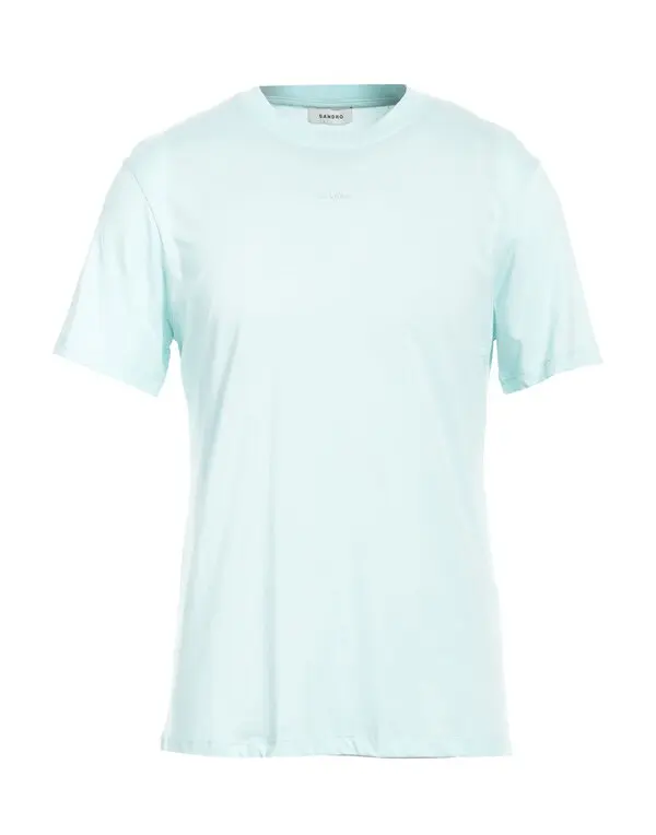 Sandro T-shirt Size Cotton - Blue