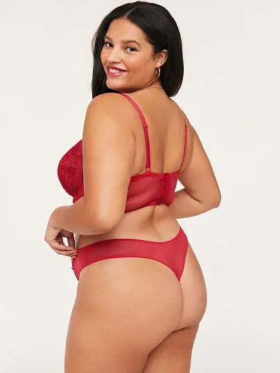 Victoria's Secret Adore Me Yara Thong Panty - Red