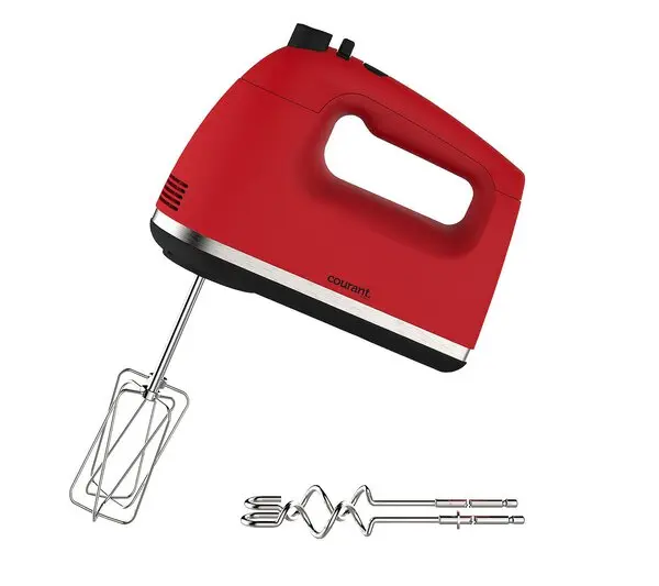 COURANT 250w 5-speed Hand Mixer - One-color
