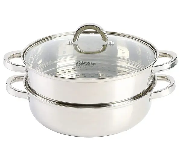 OSTER Sangerfield 3 Piece 11 Inch Stainless Ste L Everyday Pan - One-color