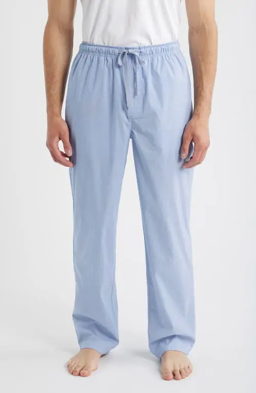 Nordstrom Woven Pajama Pants - Blue Chambray