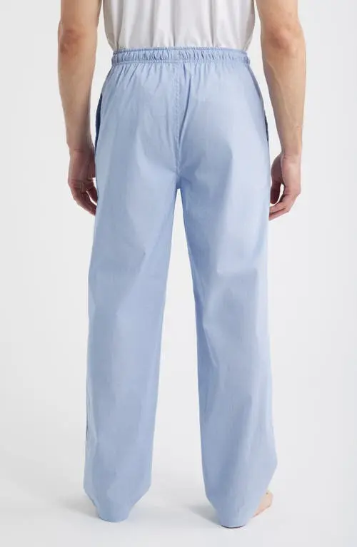 Nordstrom Woven Pajama Pants - Blue Chambray