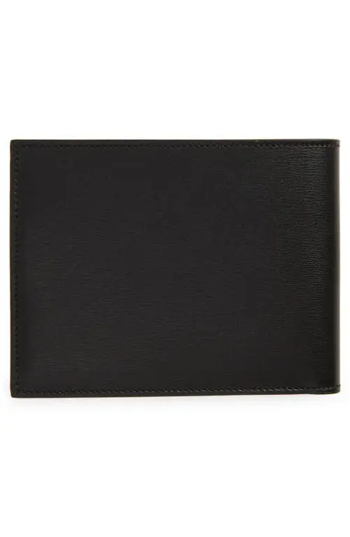 FERRAGAMO Classic Leather Bifold Wallet - Nero