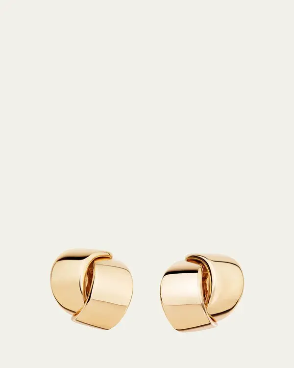 Vhernier 18k Abbracio Clip-on Earrings