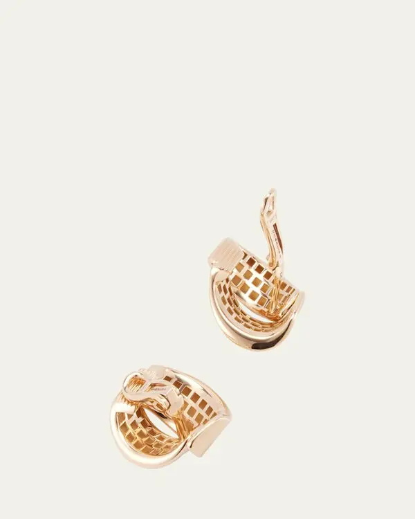 Vhernier 18k Abbracio Clip-on Earrings