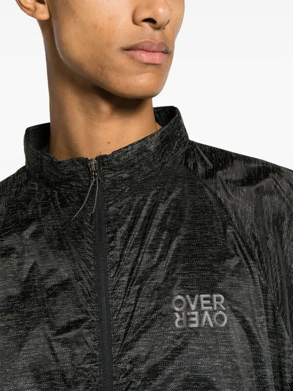 OVER OVER Patterned Lightweight Track Jacket