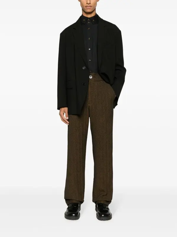 VIVIENNE WESTWOOD Orb-embroidered Poplin Shirt