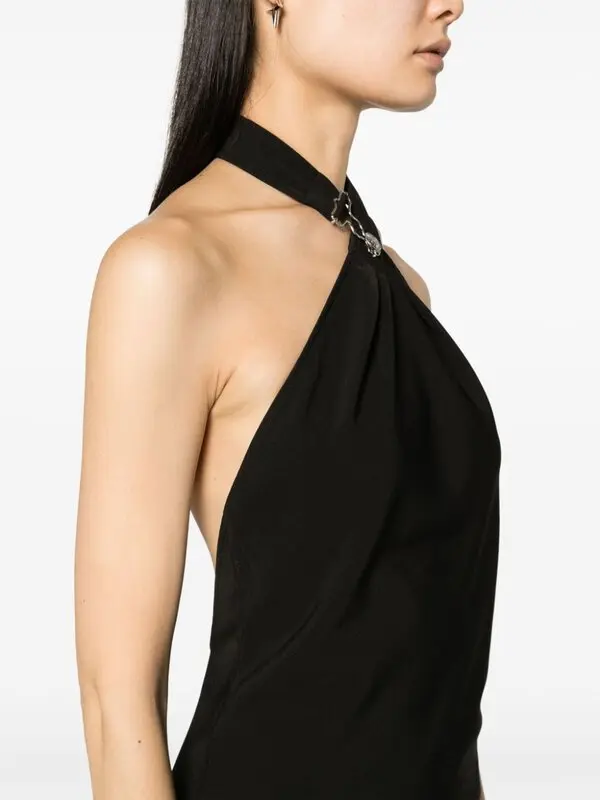 Moschino Halterneck Sleeveless Dress
