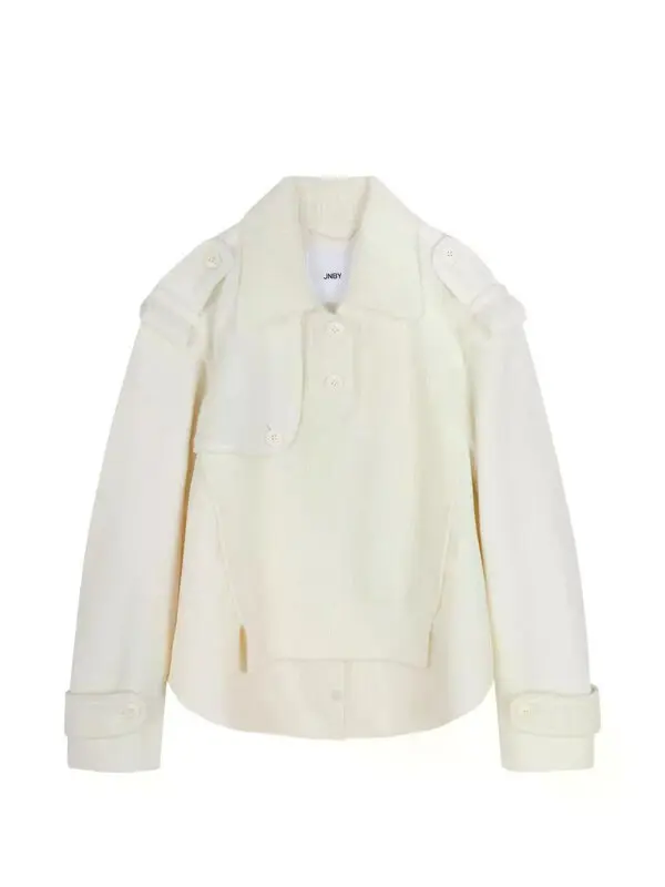 JNBY Layered Wool-blend Jumper - Neutrals