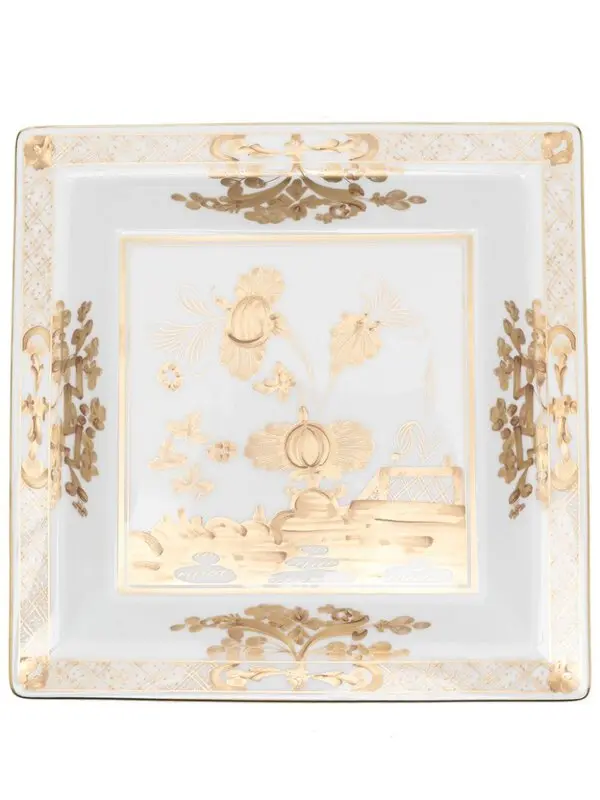 GINORI 1735 Oriente Italiano Porcelain Change Tray - White
