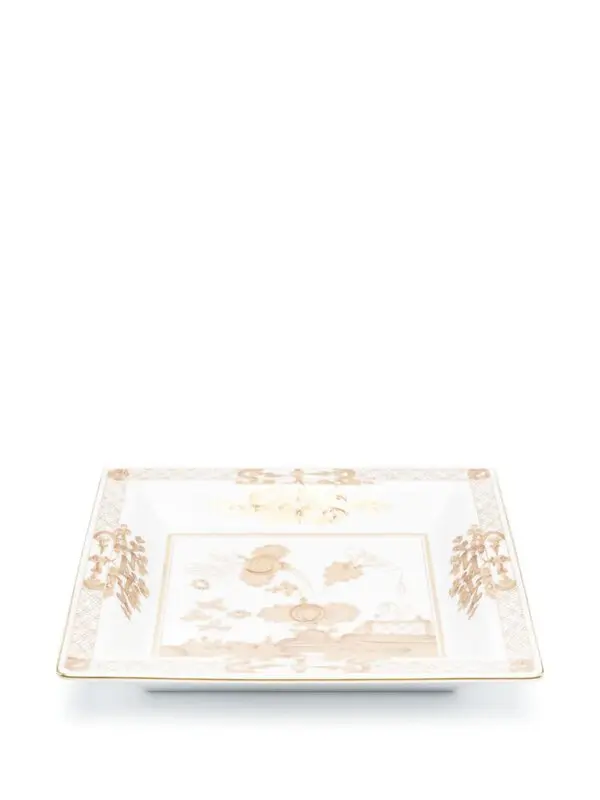 GINORI 1735 Oriente Italiano Porcelain Change Tray - White