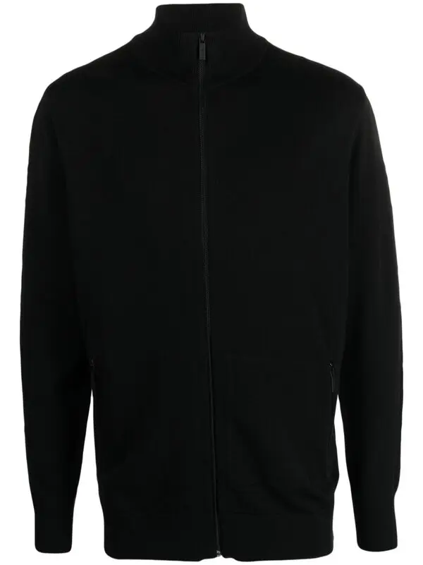 Karl Lagerfeld Fine-knit Bomber Jacket