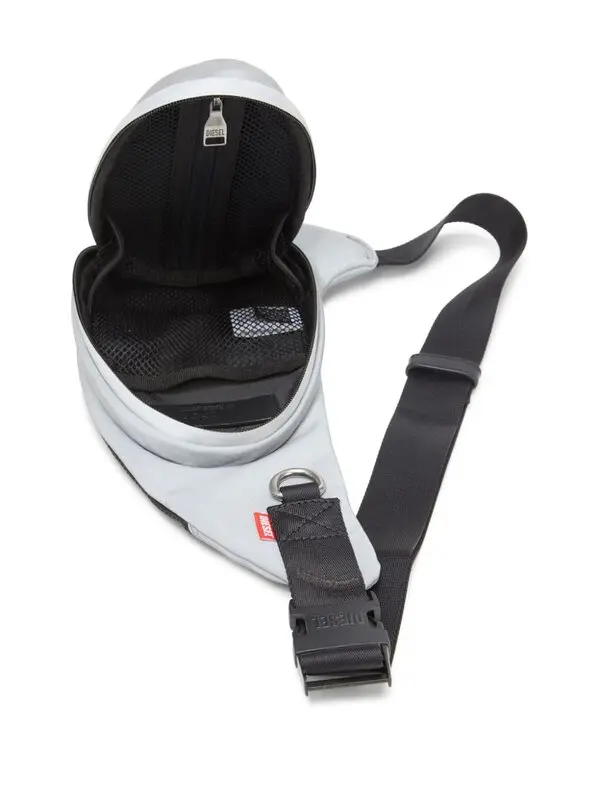 Diesel® 1dr Pod Hard-Shell Crossbody Bag In Grey - 40% Off