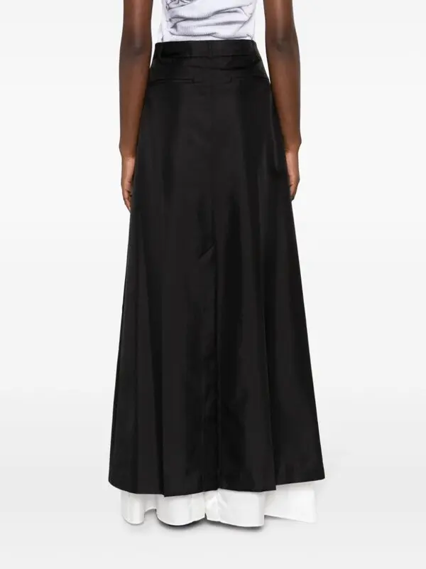 PETER DO Double-layer Maxi Skirt