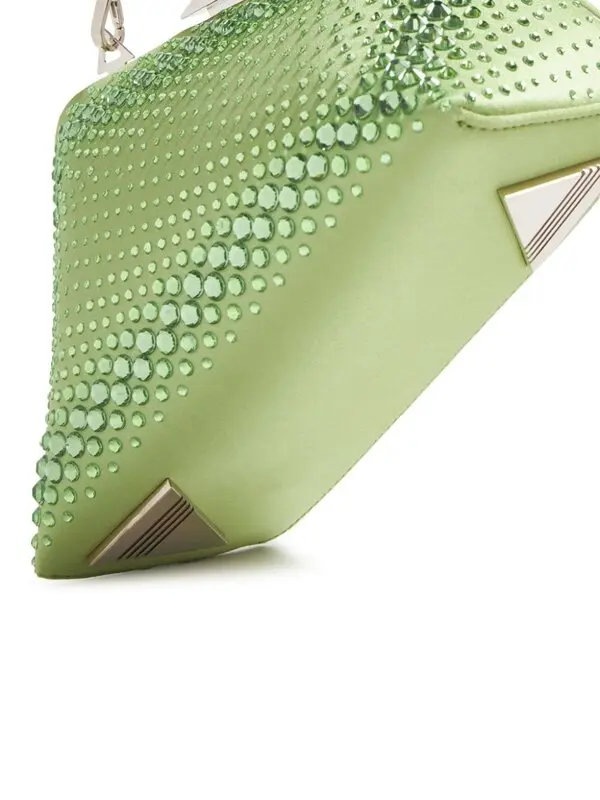 Attico Crystal-embellished Clutch