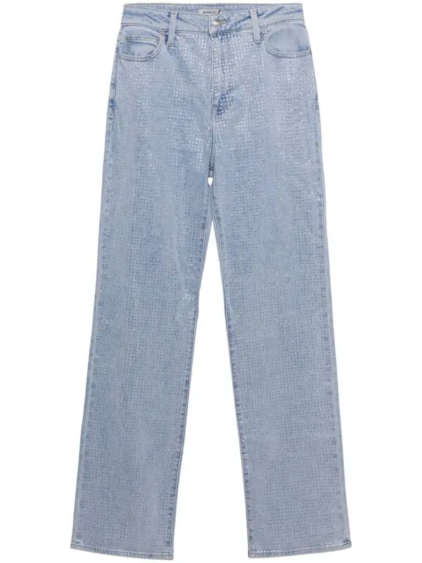 Simkhai Liam High-rise Straight-leg Jeans