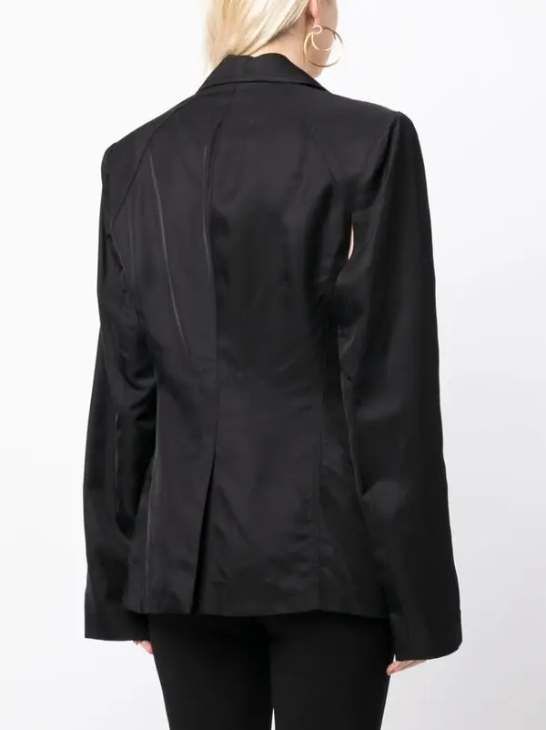 BOYAROVSKAYA Cut-out Single-breasted Blazer