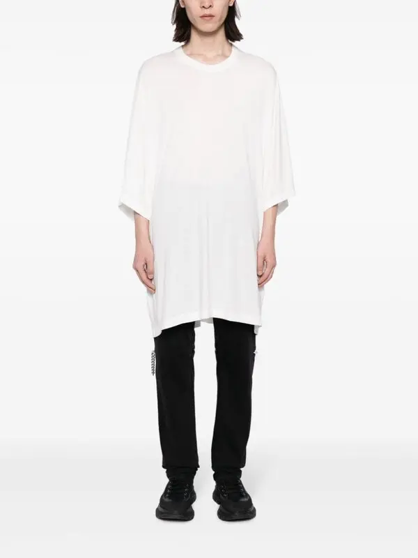 JULIUS Drop-shoulder Cotton-blend T-shirt