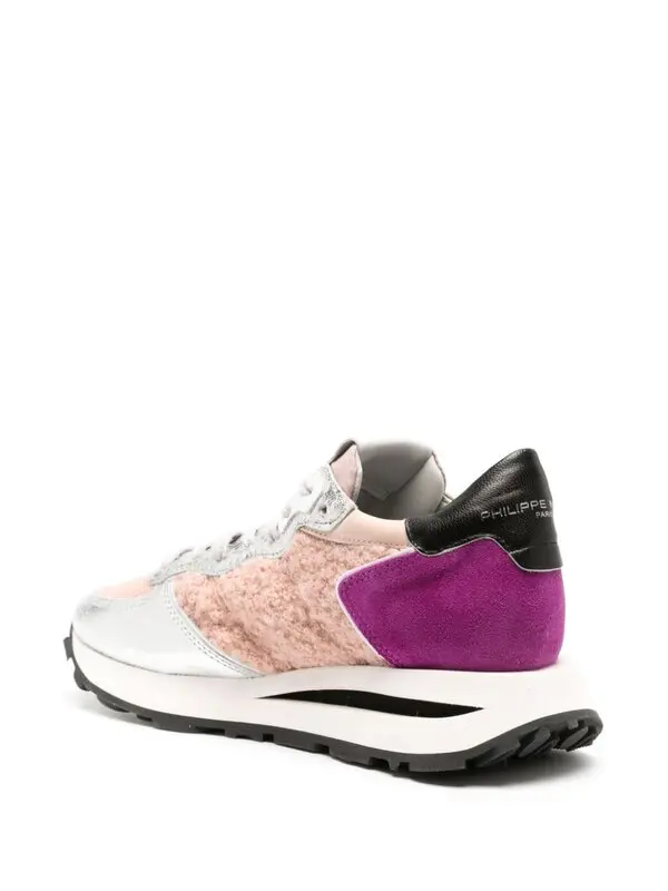Philippe Model Panelled Low-top Sneakers - Pink