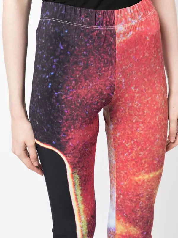 MAISON MARGIELA Abstract Print Trousers