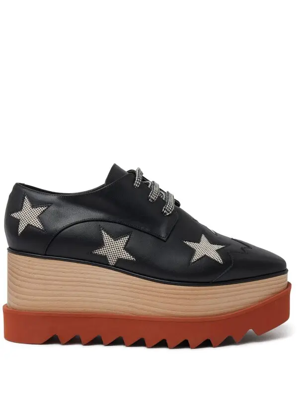 Stella McCartney Elyse Stars Platform Brogues
